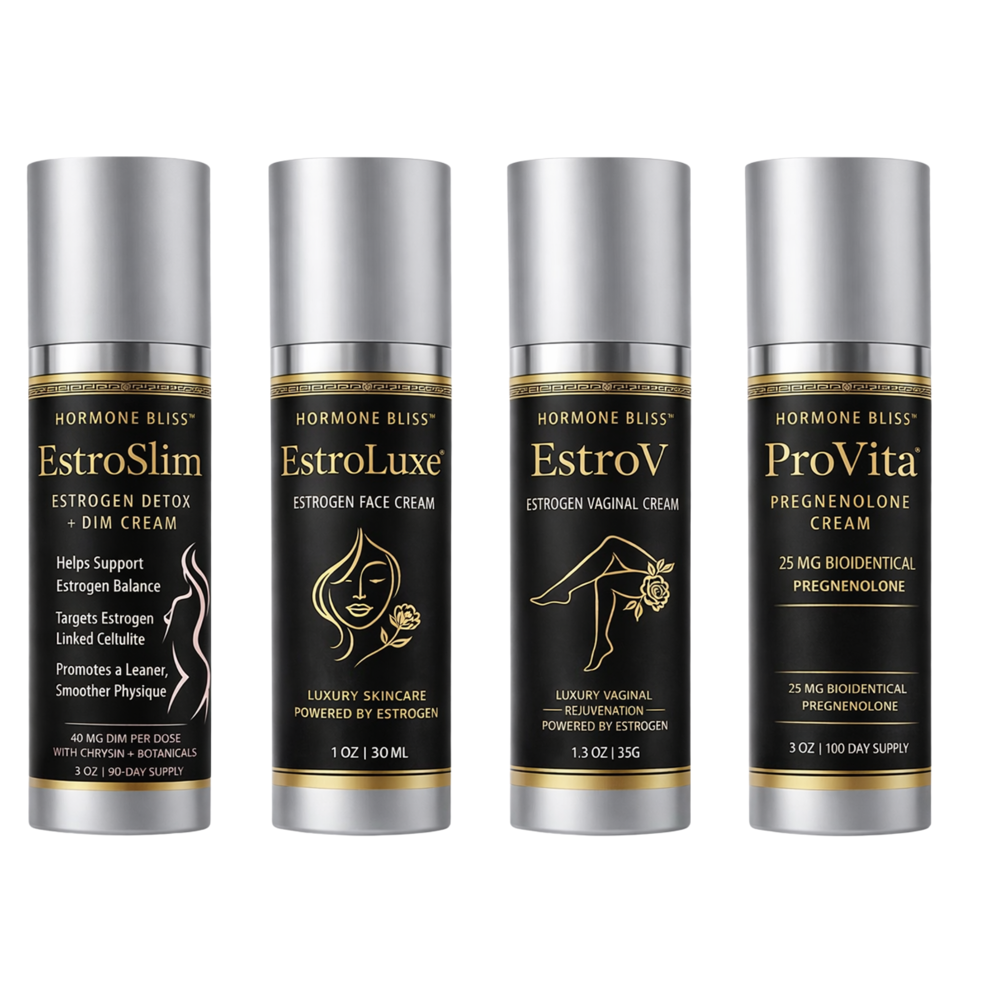 Specialty Bio-identical Hormone Creams Estrogen Face Cream, Cellulite ...